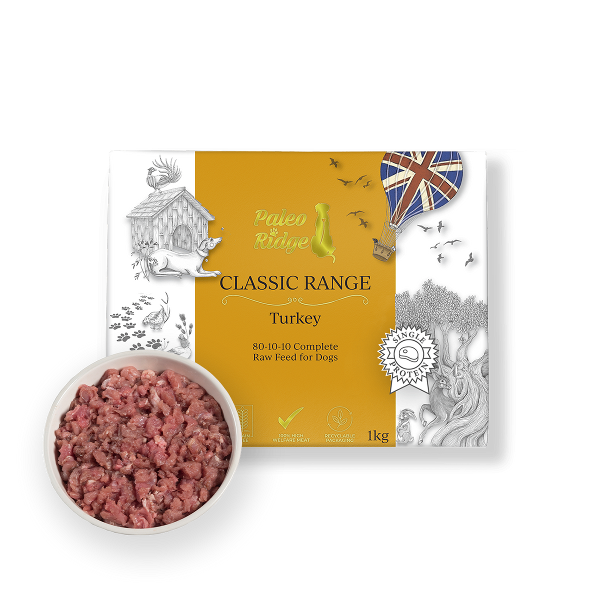 Paleo Ridge | Quality Raw Dog Food | 20% off First Two Orders